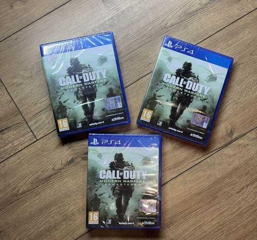 Call of duty modern warfare remastered ps4 англ