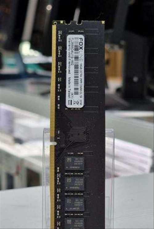 Оперативная память DDR4 16GB Foxline 2666Mhz