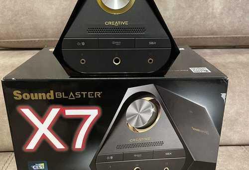 Внешняя звуковая карта Creative Sound Blaster X7