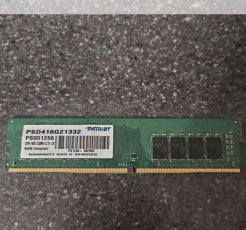 Оперативная память ddr4 16gb