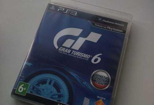 Диск Gran Turismo 6 для ps3