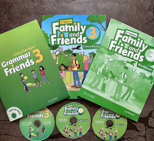 Family and Friends 3 + Grammar Friends 3