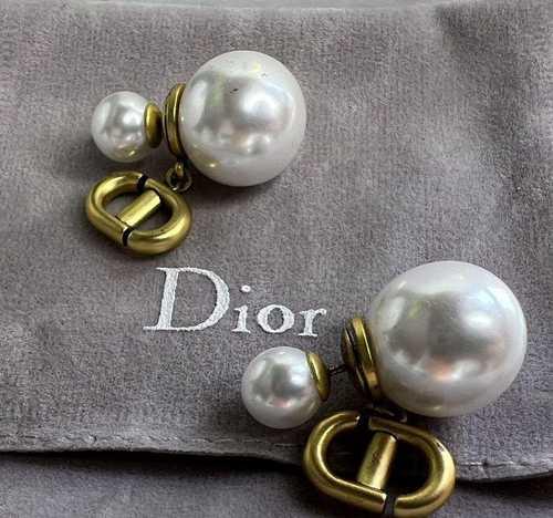 Серьги Christian Dior