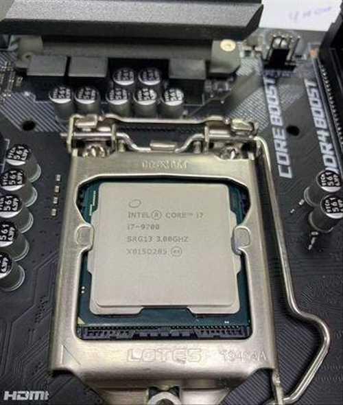 Процессор Intel core i7 9700