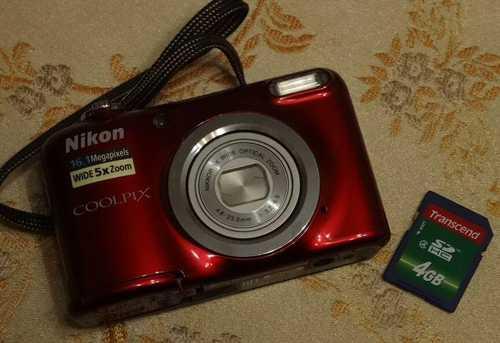 Фотоаппарат nikon coolpix A10