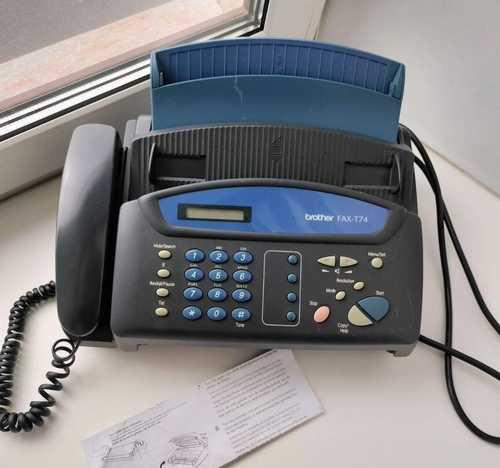 Факс brother fax t 74