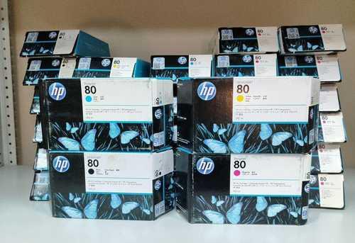 Оригинальные картриджи HP 80