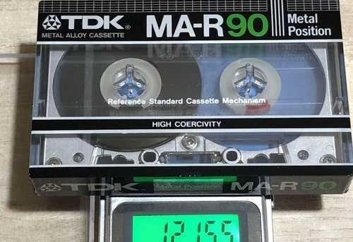 Аудиокассеты TDK MA-R 90 1982 год блок 5 штук