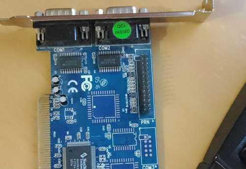 Контроллер PCI to COM RS-232 Moschip MCS9835CV