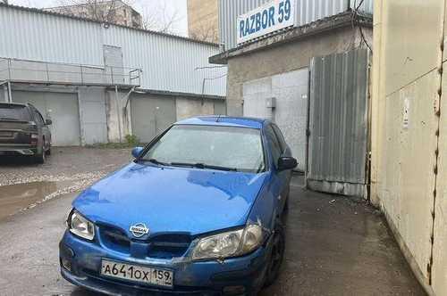 Nissan almera N16 купе qg15 МКПП