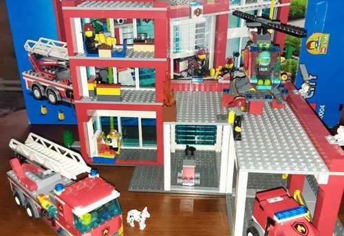 Lego City 60004 пожарная часть