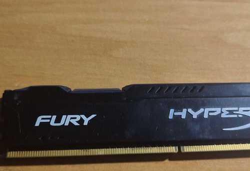 HyperX fury DDR3 4gb