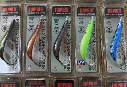 Rapala Rattlin Minnow Spoon rmsr08 (16г)