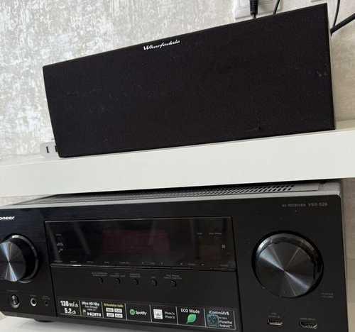 Ресивер pioneer vsx-529-k  акустика wharfedale 5.0