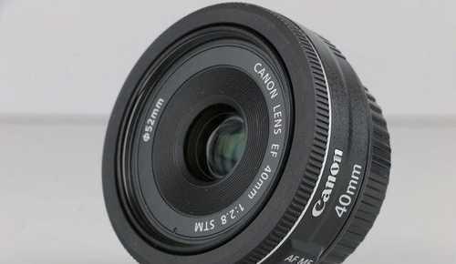 Canon EF 40mm f/2.8 STM (id 49881)
