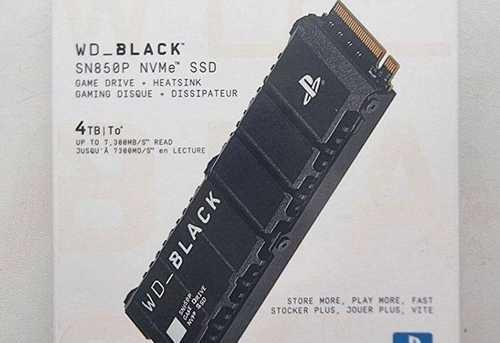 SSD накопитель Western Digital Black SN850P