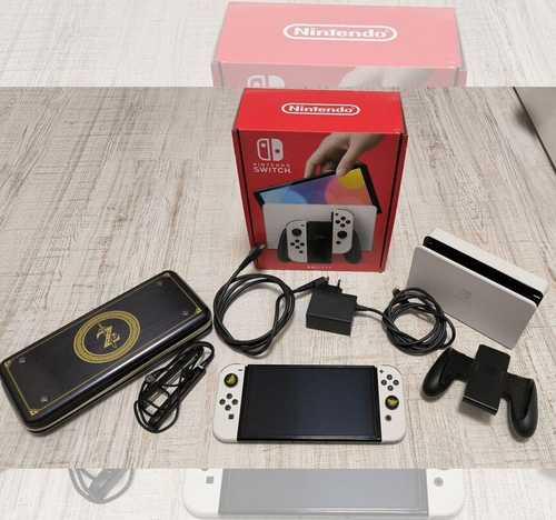 Nintendo Switch oled прошитая