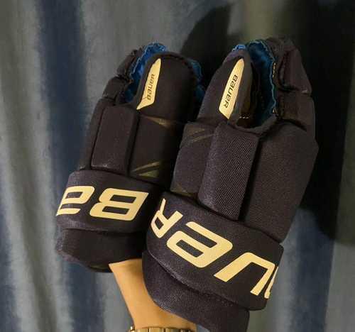 Краги хоккейные bauer X размер 13, cm 33