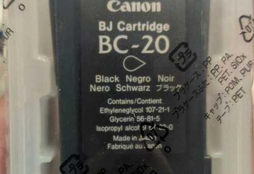 Картридж Canon BC-20