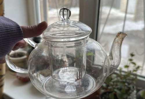 Заварочный чайник стекло