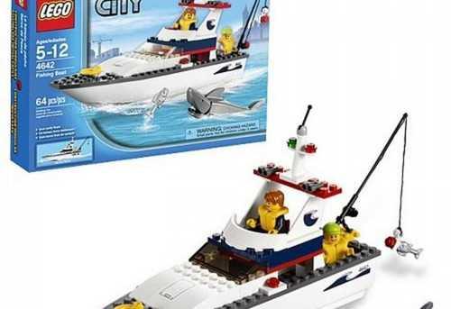 Lego city рыболовное судно