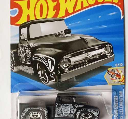 Hot Wheels Custom 56 Ford Dia De Los Muertos