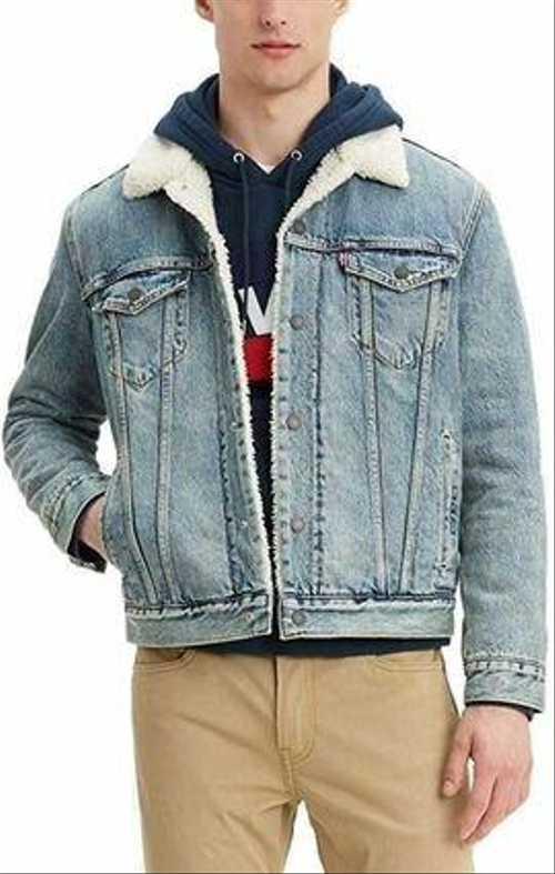 Новая USA Levi's Mens Size Trucker Jacket L,XL,2XL