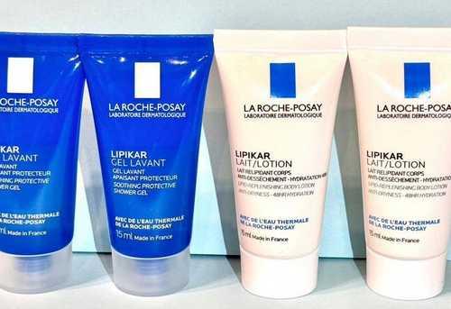 La Roche Posay Lipikar мини набор гель+лосьон