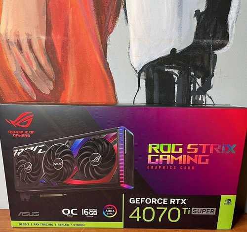 Asus ROG Strix GeForce RTX 4070 Ti super 16GB OC