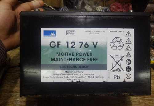 Аккумулятор Sonnenschein GF 12 076 V (12V / 76Ah)