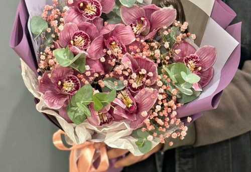 Орхидея розы букеты доставка