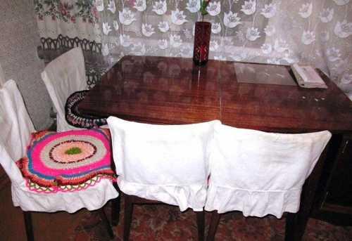 Стол со стульями в гостинную бу