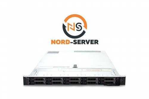Сервер Dell R640 8xnvme + 2xSFF 2xSilver 4110 16GB