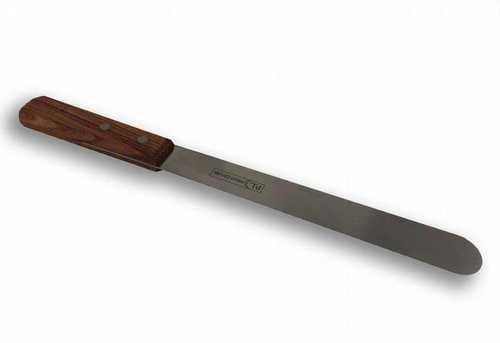 Шпатель кондитерский прямой деревянная ручка (лопа