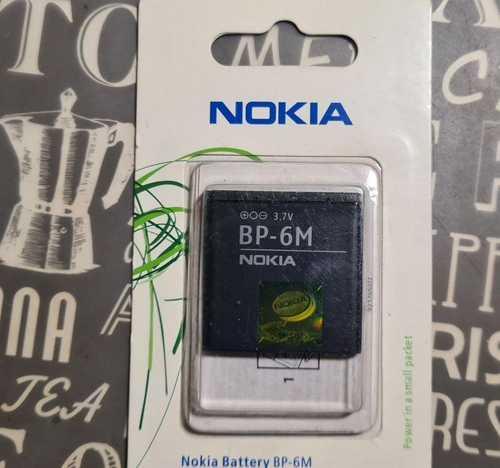 Акб оригинал Nokia bp 6m