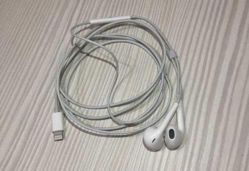 Наушники apple earpods lightning