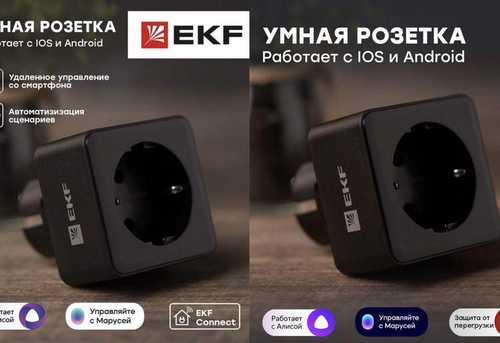 Умная розетка EKF Connect PRO Wi-Fi