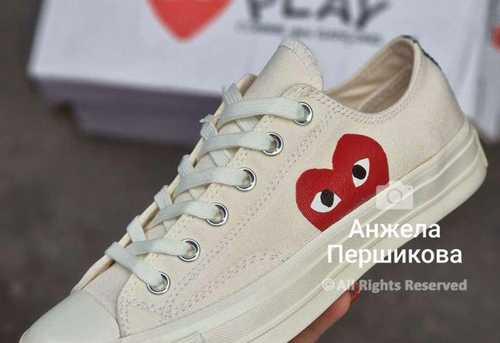 Кеды Converse x "Comme des Garçons" play