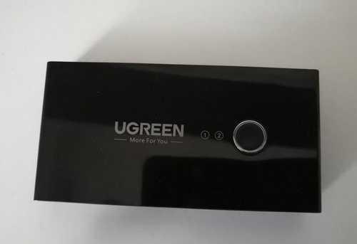 Хаб ugreen US216 2 In 4 Out USB 3.0