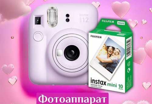 Фотоаппарат с моментальной печатью instax mini 12