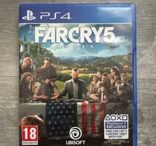 Far cry 5 ps4 диск