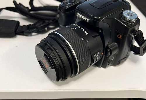 Зеркальный фотоаппарат sony alpha a100