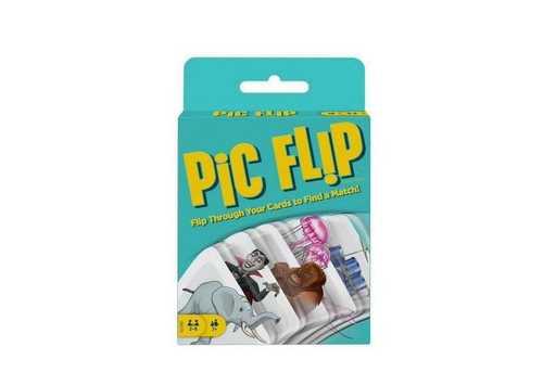 Карточная игра Mattel Pic Flip GKD70
