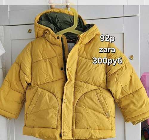 Куртка пуховик zara