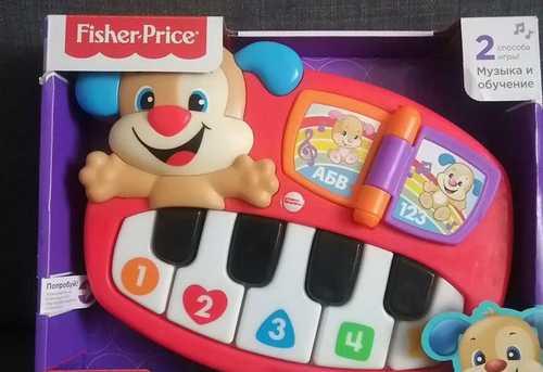 Музыкальная игрушка Fisher Price пианино щенок