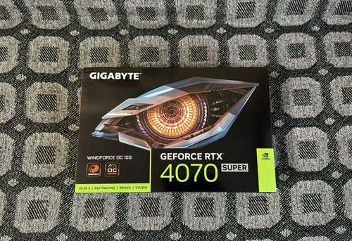 Новая видеокарта Gigabyte RTX 4070 Super OC 12Gb