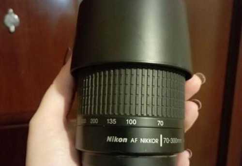 Объектив Nikon AF Nikkor 70-300mm 1:4-5.6G