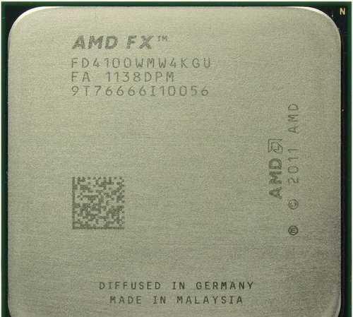 Процессор AMD FX-4100 4x3.6GHz (Boost 3.8GHz) 95W