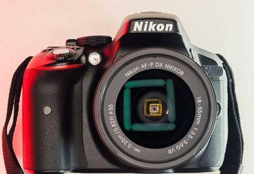 Фотоаппарат Nikon d5300 kit 1к пробег