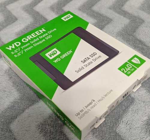 SSD WD green 240 gb